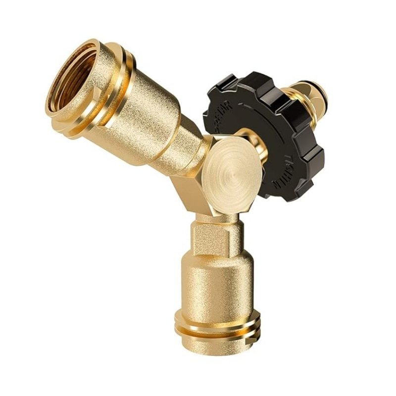POL Connector Propane Tank Cylinder Y Splitter Adapter from China ...
