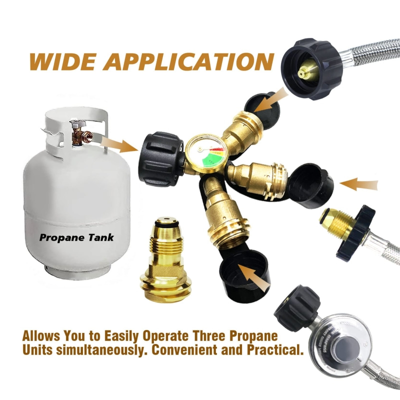 Connect Multiple Appliances to One Propane Tank with Precision Control ...
